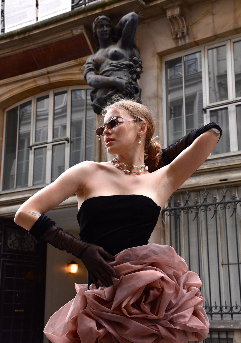 Roman Rose Dress – La Musa